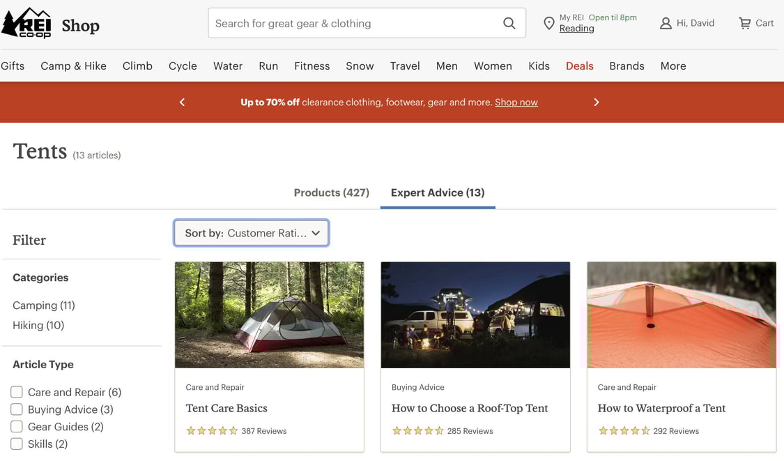 How to Poop in the Woods and Tons of Other Awesome REI Marketing Content